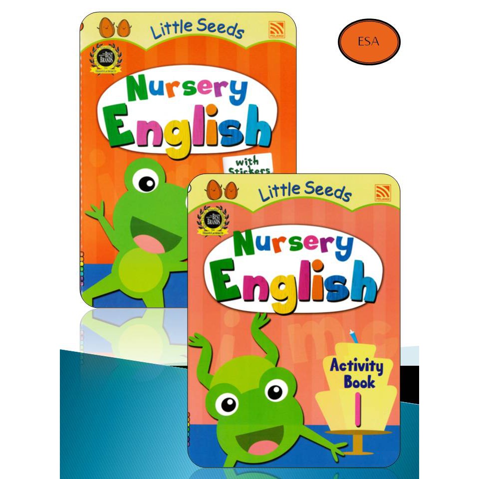 (ESA)LITTLE SEEDS NURSERY ENGLISH 1 (READER &ACTIVITY BOOK) | Shopee ...