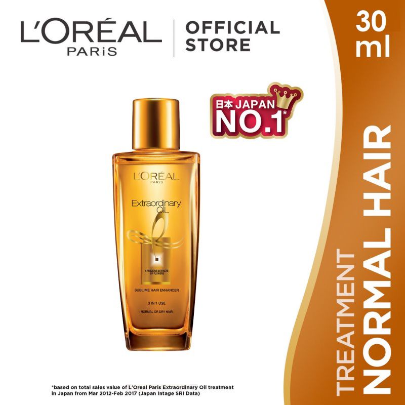 L'Oréal Elseve Extraordinary oil 30ml | Shopee Malaysia