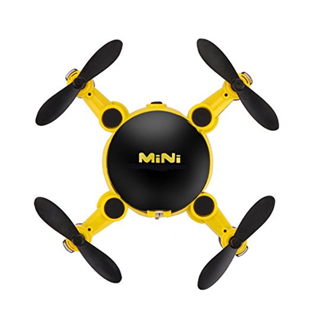 Mini Foldable RC Quadcopter Drone with Camera / 6 Axis Gyro / 360 ...