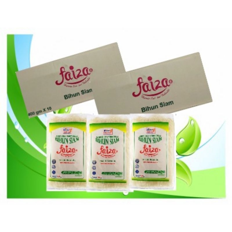 Bihun Siam Faiza 400g x 10 ( 1 ctn ) | Shopee Malaysia
