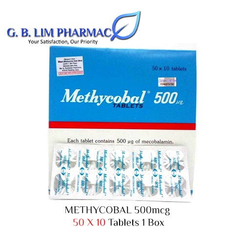 (EXP: 31-JULY-2025) METHYCOBAL 500MCG TABLET (100'S) OR (500'S ...