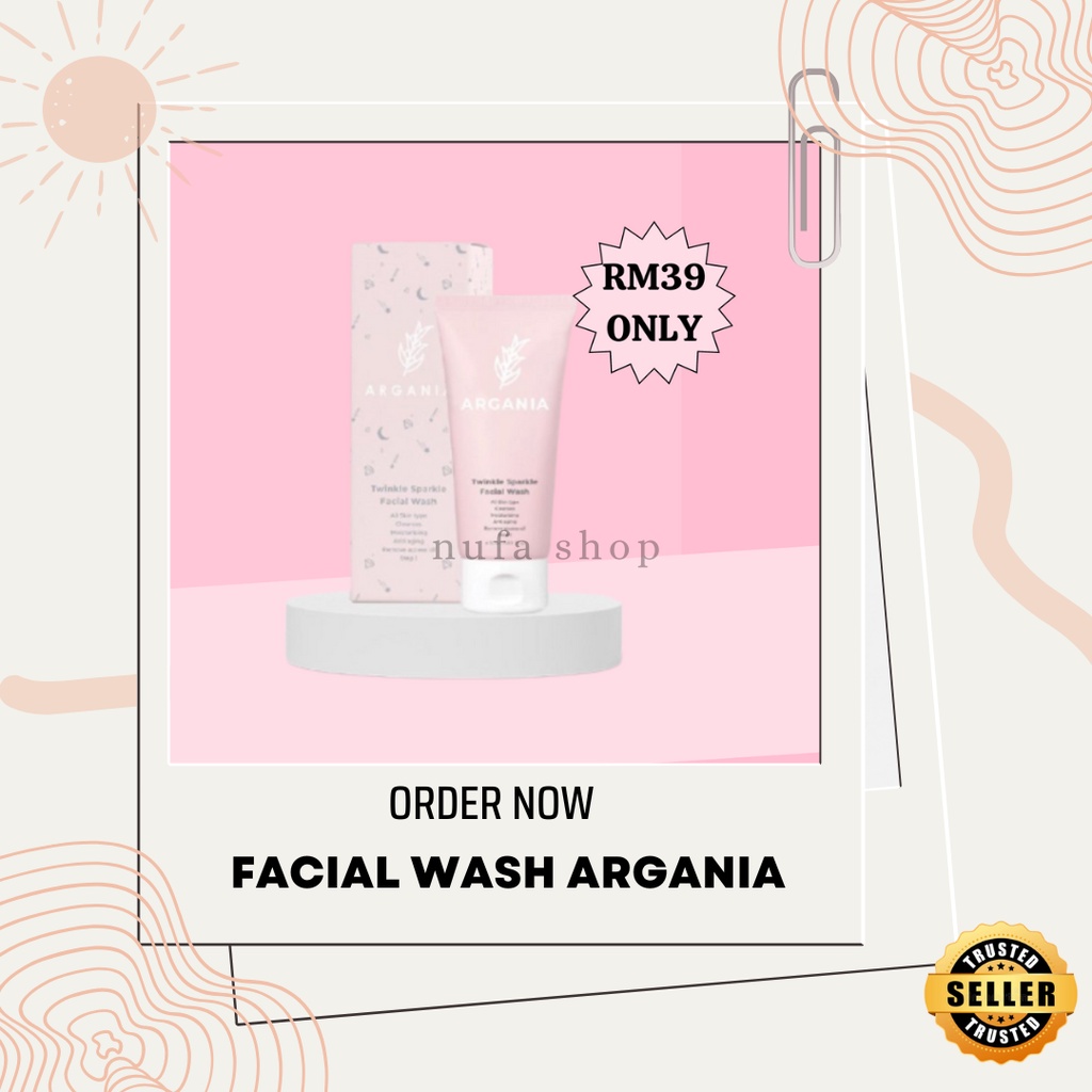 🔥NEW ARRIVAL🔥TWINKLE SPARKLE FACIAL WASH ARGANIA 5OML😍 | Shopee Malaysia