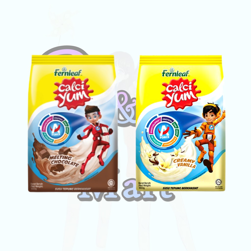 Fernleaf Calciyum Creamy Vanilla or Calciyum Melting Chocolate 900G ...