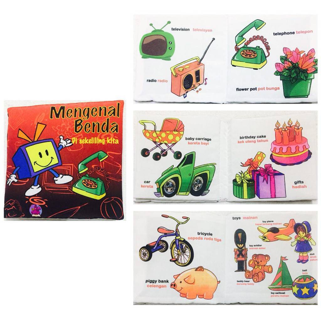SOFTBOOK MENGENAL BENDA | Shopee Malaysia