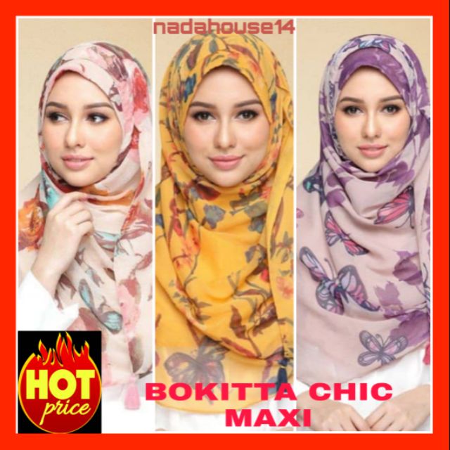 🔥HOT ITEM 🔥 BOKITTA CHIC MAXI 🔥 | Shopee Malaysia