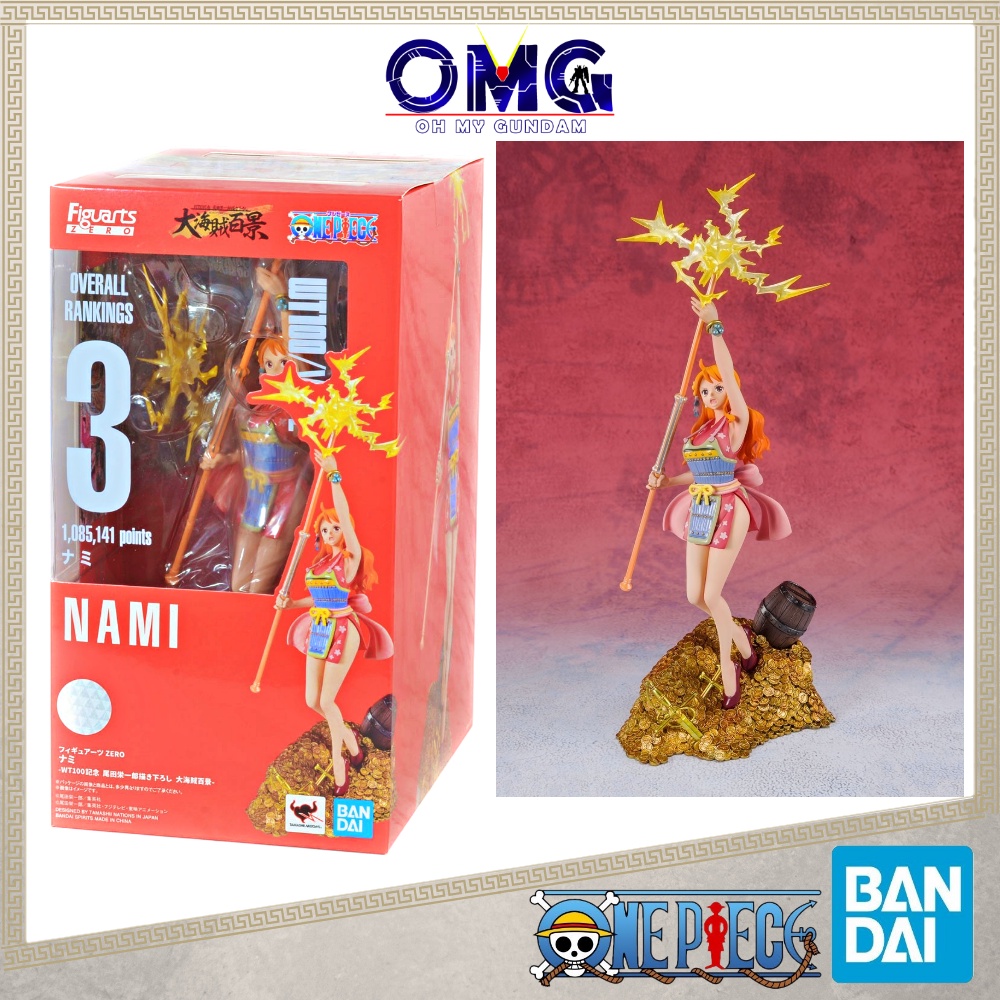 Bandai Tamashii Figuarts Zero Nami One Piece - WT100 Anniversary Daikaizoku Hyakkei 63002 Luffy ...