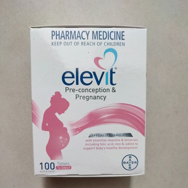 (New Model)-elevit prenatal multivitamin 100 tablets | Shopee Malaysia