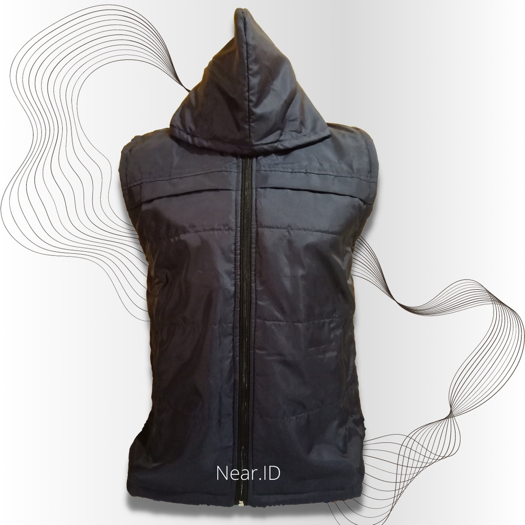 Premium Vest Hoodie Parachute Vest Jacket | Shopee Malaysia