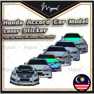 [ReadyStock]Honda Accord All Car Model Laser Sticker(Type S, Euro R ...
