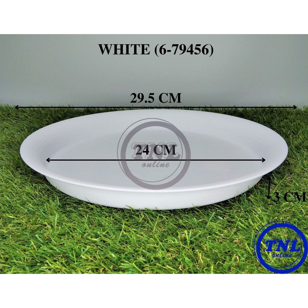 FELTON 2489 ROUND PLASTIC POT SAUCER PELAPIK PASU PLASTIK | Shopee Malaysia