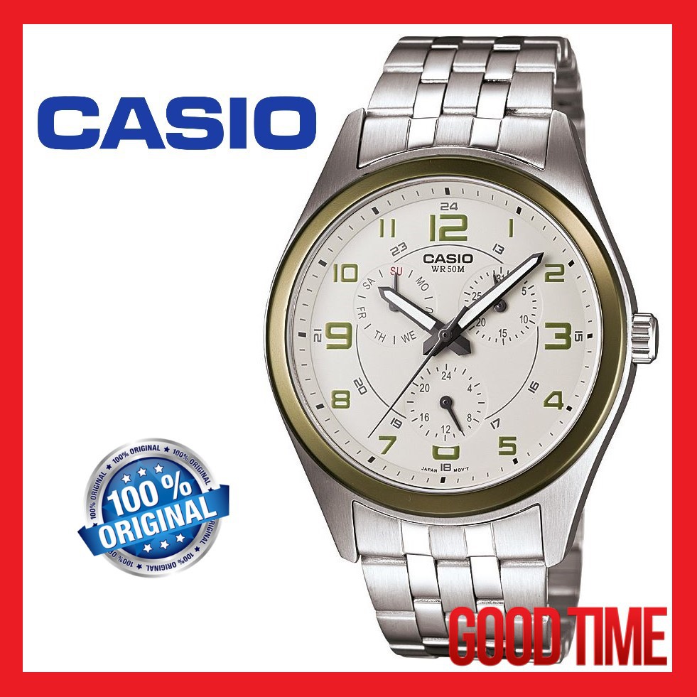 CASIO ORIGINAL MTP-1352D-8B2 MEN'S WATCH (2 YEARS WARRANTY)JAM TANGAN ...
