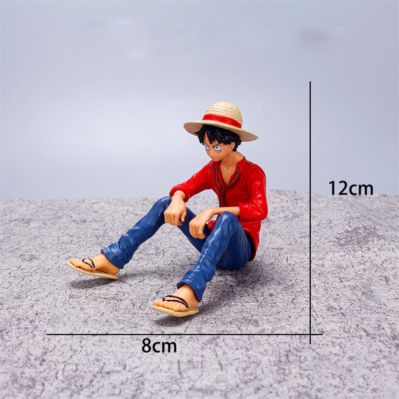 Cute Anime One Piece pvc Figurine Monkey D Classic Luffy Collect Gift ...