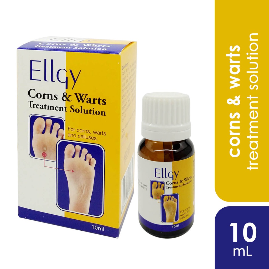 Ellgy Corn & Warts Treatment Solution 10ml | Shopee Malaysia