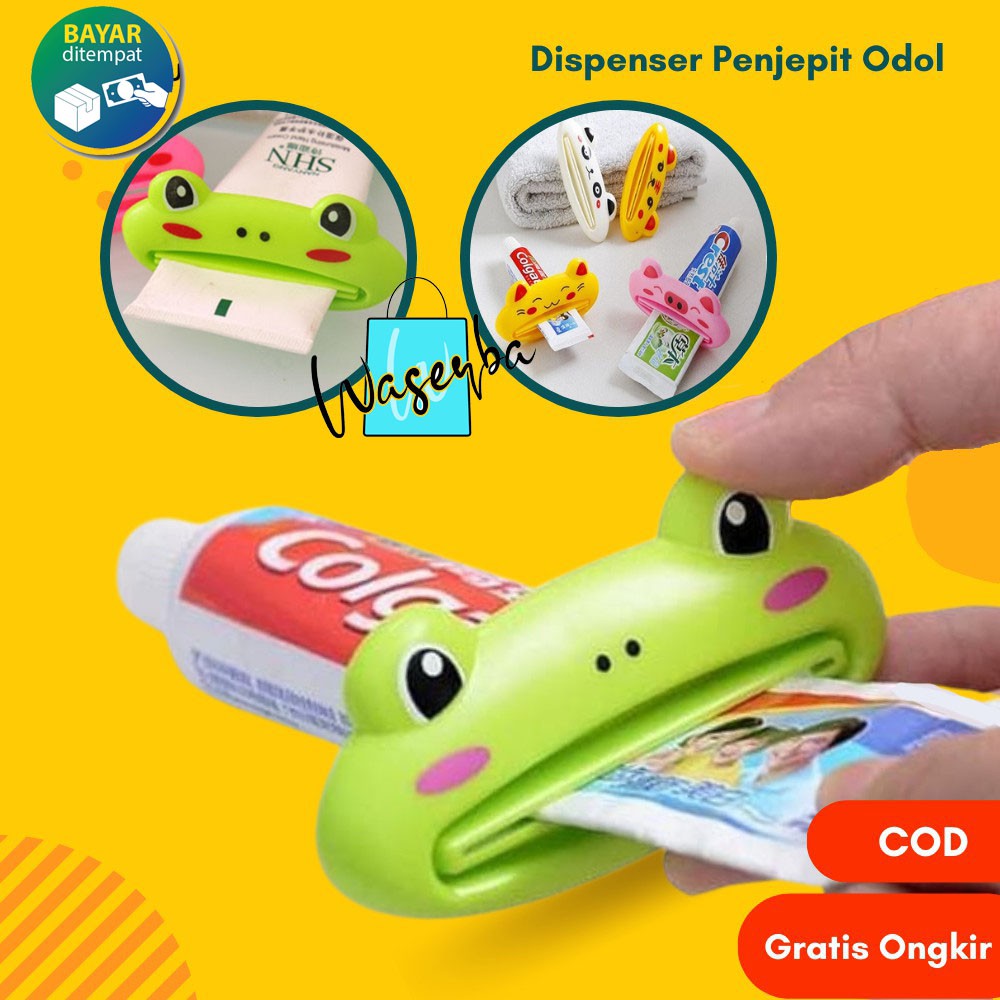 Cartoon Toothpaste Toothpaste Clip Tool / Cute Character Squeezer Roll ...