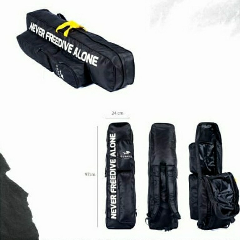 Long fins bag / Longfin bag / Spearfishing bag / Freedive Longfins fin ...