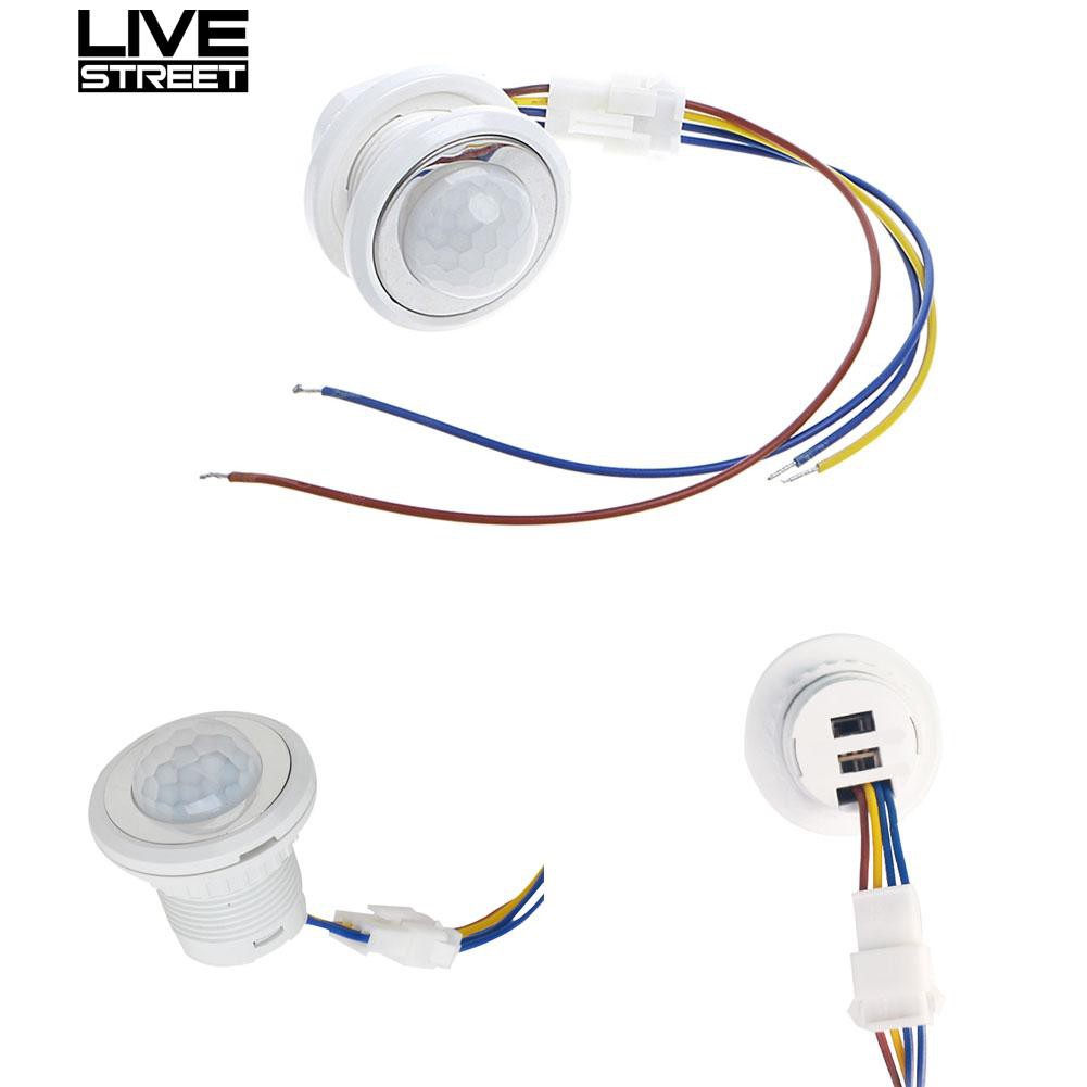 💡NEW💡LED Light Time PIR Detector Infrared Body Motion Sensor Switch ...