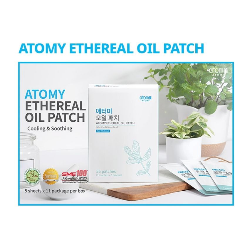 ATOMY*ETHEREAL*OIL*PATCH(readystock) | Shopee Malaysia