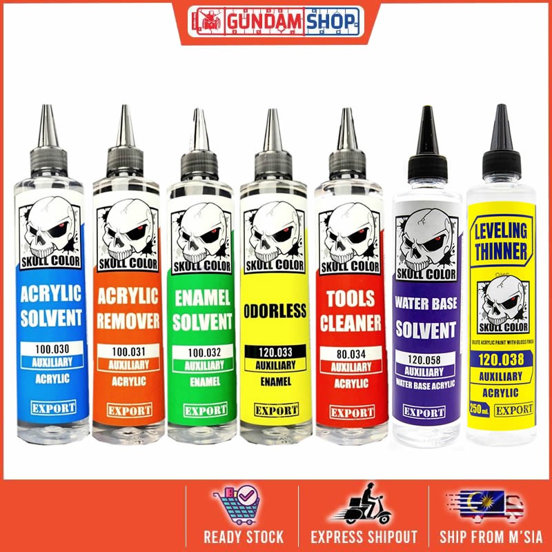 Skull Color Skullcolor Solvent Thinner Series 030-034 Acrylic Solvent ...