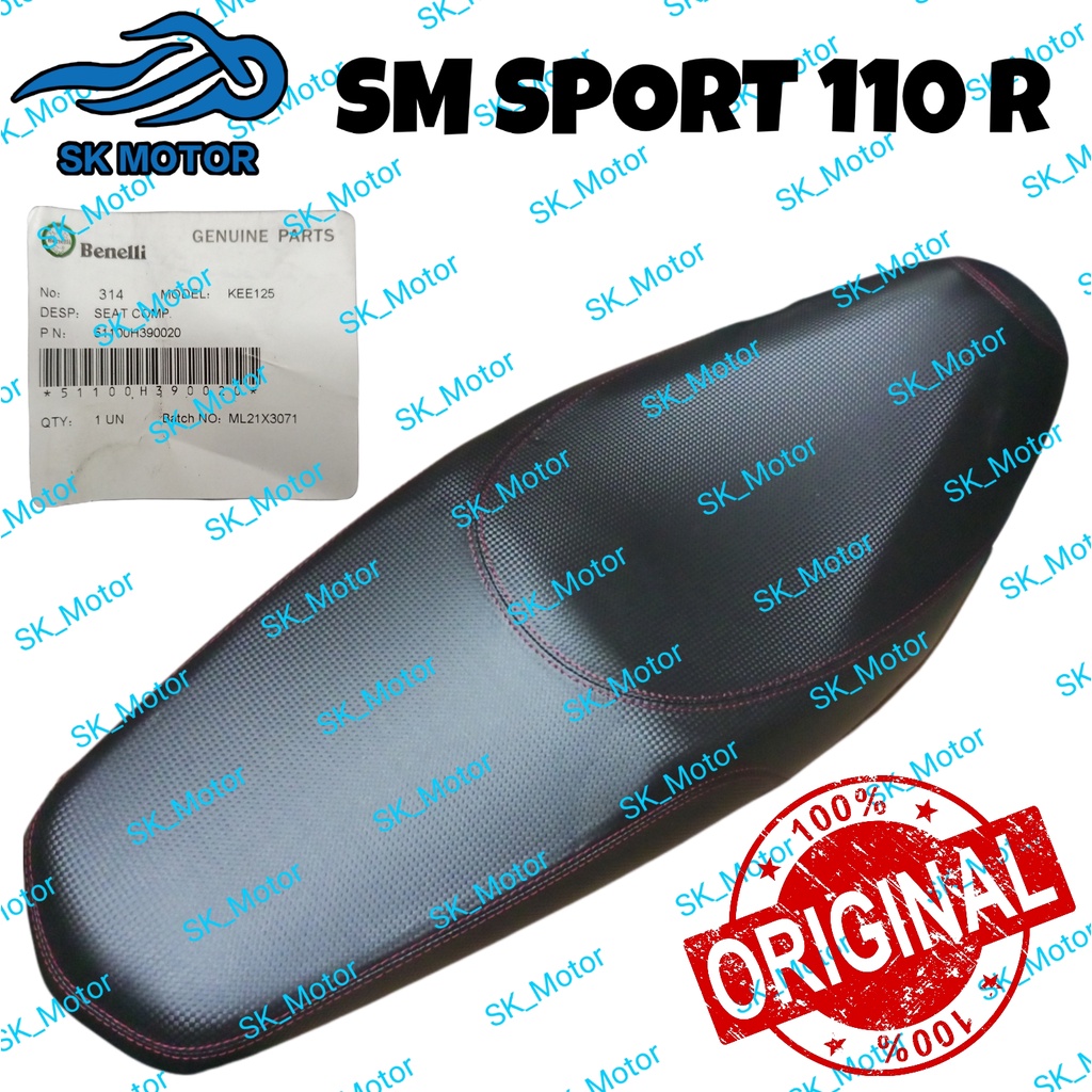 Benelli SM SPORT 110 R Original Seat / Tempat Duduk / Kusyen Cushion ...