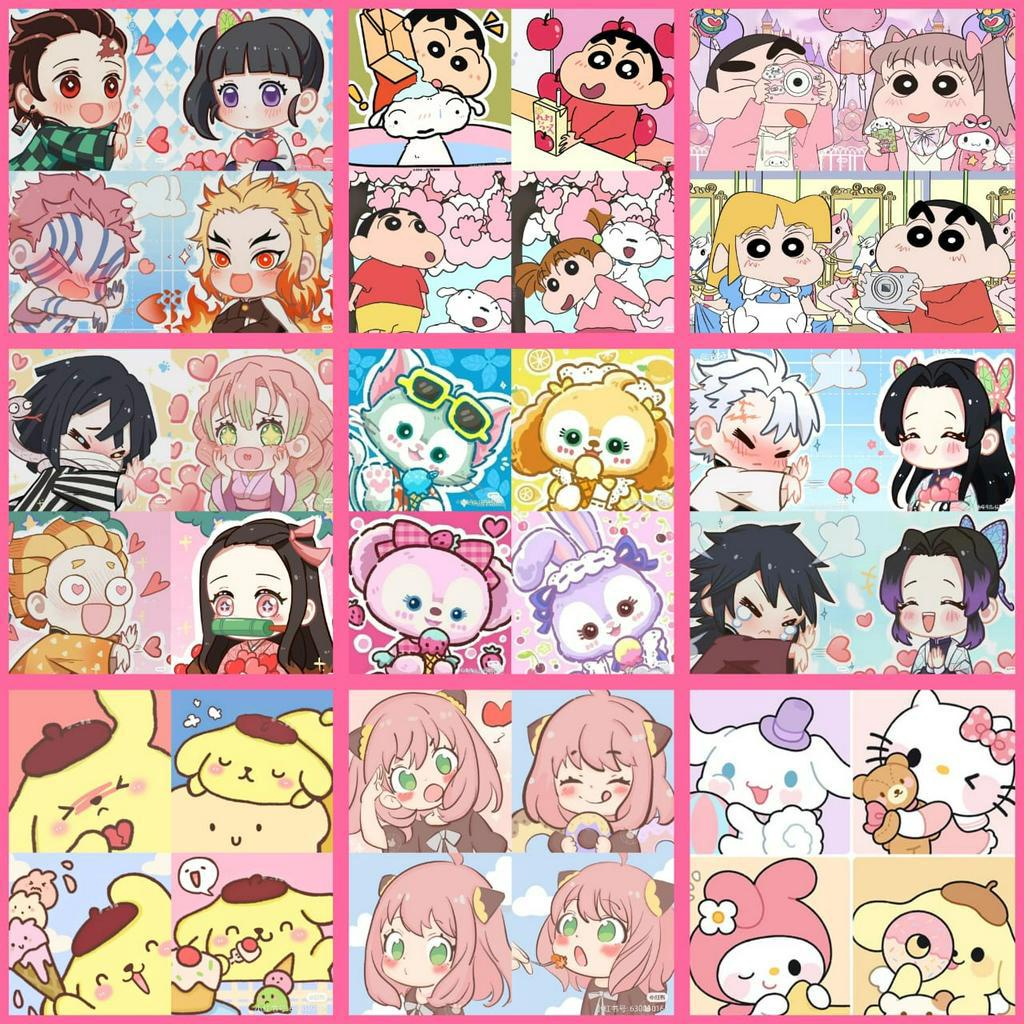 20 x20cm Four in One Oil Paint By Numbers DIY Canvas Digital Oil ...