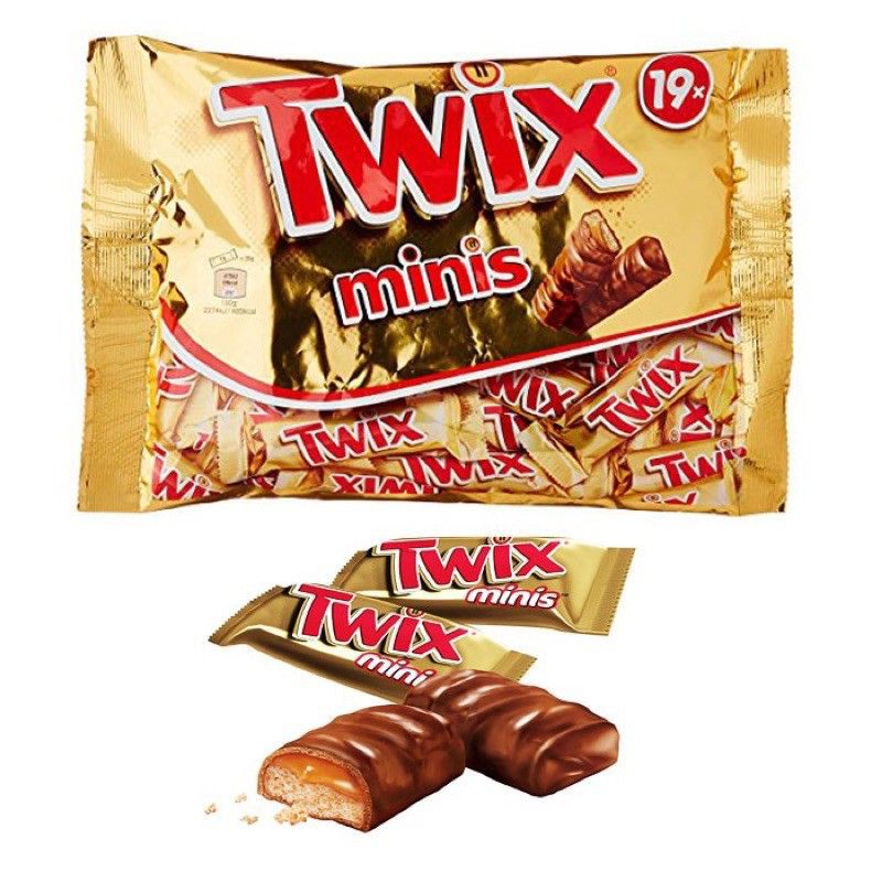 Chocolate Twix Minis Bag 333g Coklat (15pcs) (Can Min With Bounty) | Shopee Malaysia