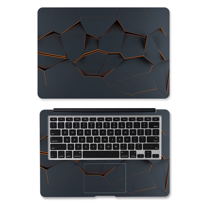 2pcs Geometry/Polygon laptop sticker laptop skin/Decorat Cover for all ...