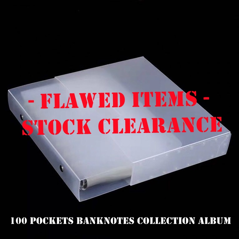 [Flawed Items Stock Clearance] Portable 100 Pockets Banknotes ...
