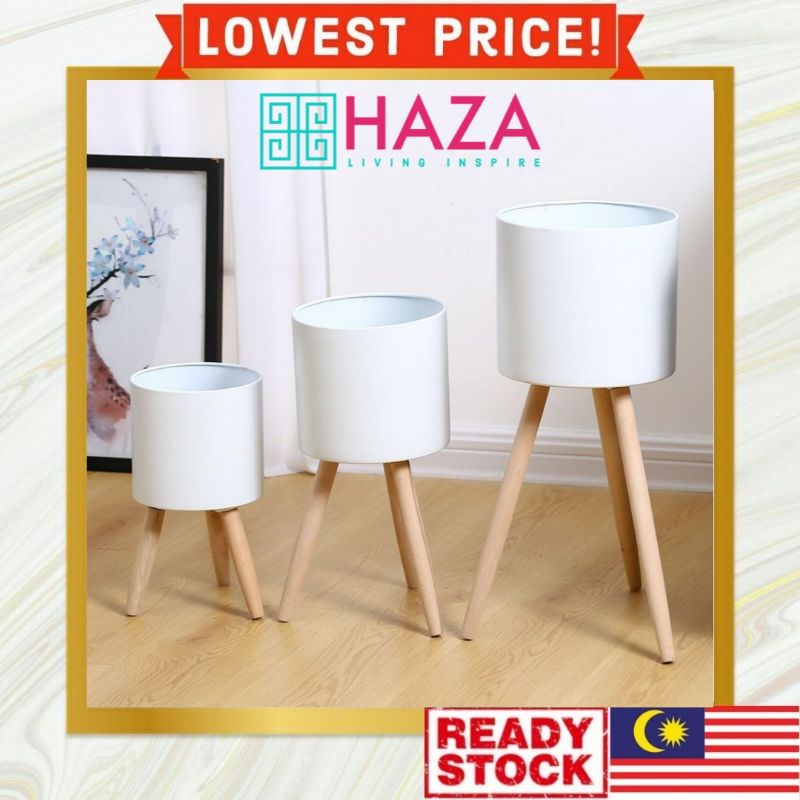 🔥 READY STOCK 🔥 SAM Scandinavian Stand Pot Flowers Deco House Planters ...