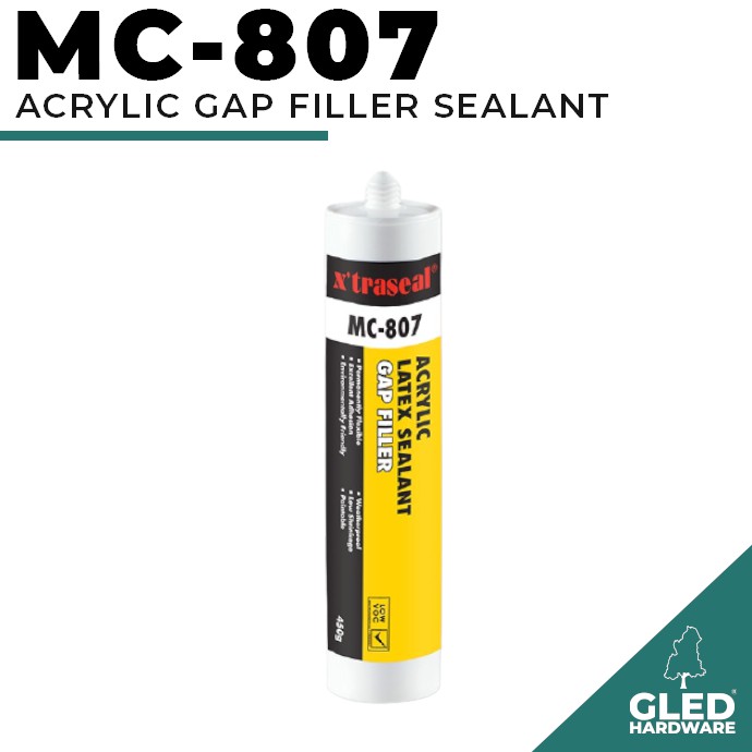 X'TRASEAL MC-807 ACRYLIC GAP FILLER SEALANT | PENGISI JURANG METERAI | Shopee Malaysia
