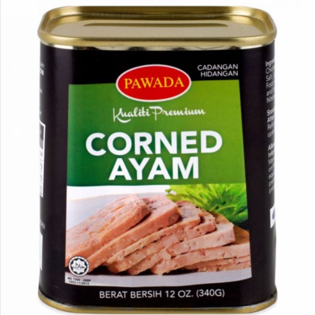 Pawada Corned Chicken 340g | Shopee Malaysia
