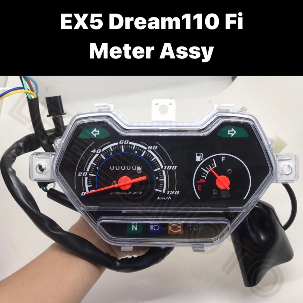 HONDA DREAM110 Fi DREAM 110 Fi EX5 110 Fi EX5110 Fi KAMBING SPEEDO METER ASSY SPEEDOMETER ASSY ...
