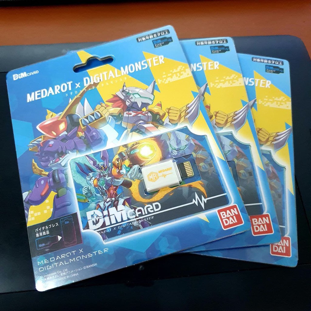 Bandai Digimon Vital Bracelet Dim Card Medarot Medabot | Shopee Malaysia