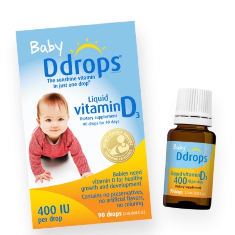 Vitamin D3 Baby Ddrops Organic (Genuine) | Shopee Malaysia
