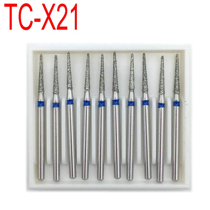 Extra Long Dental Diamond Burs FG Dia-burs 1.6mm Shank for High Speed ...
