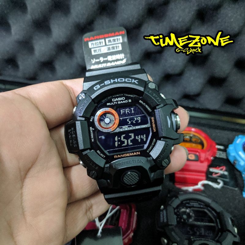 [ORIGINAL] G-SHOCK GW-9400BJ-1 (with MOG Box) Carbon Fiber BLACK ...