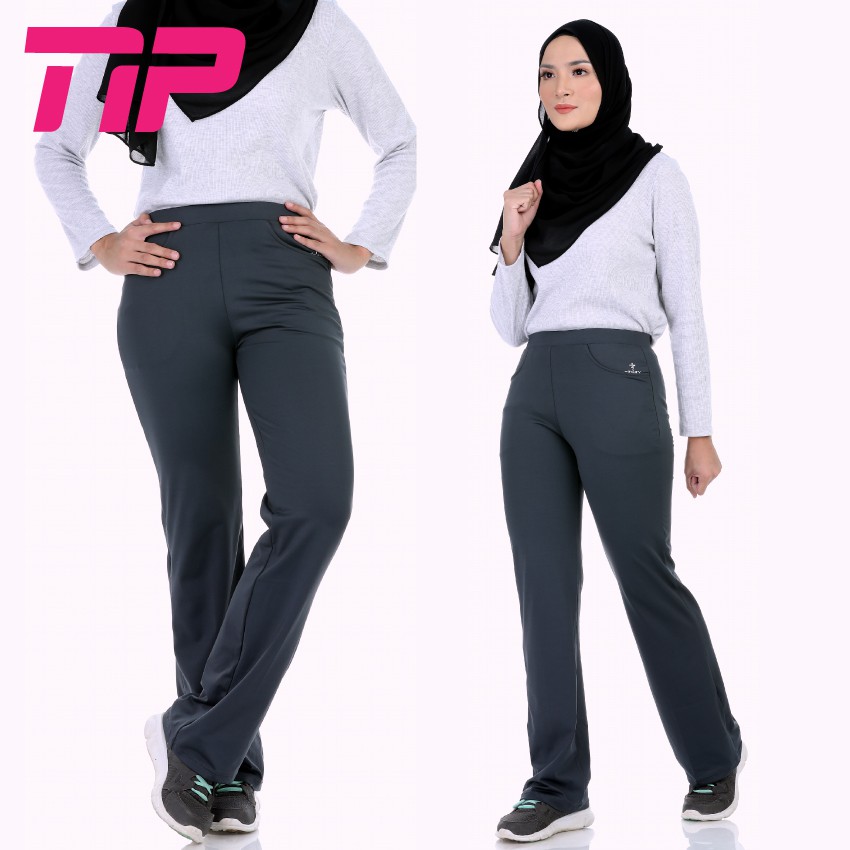 SELUAR SUKAN MUSLIMAH Polyester Netball/Hiking/Gym/Fitness/Zumba ...