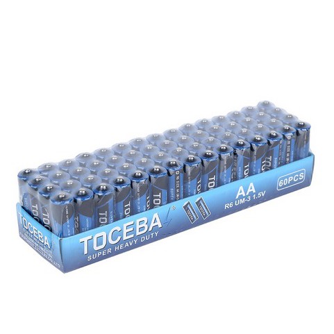 Tocebal Super Heavy Duty AA Battery Batteries 1box 60pcs | Shopee Malaysia
