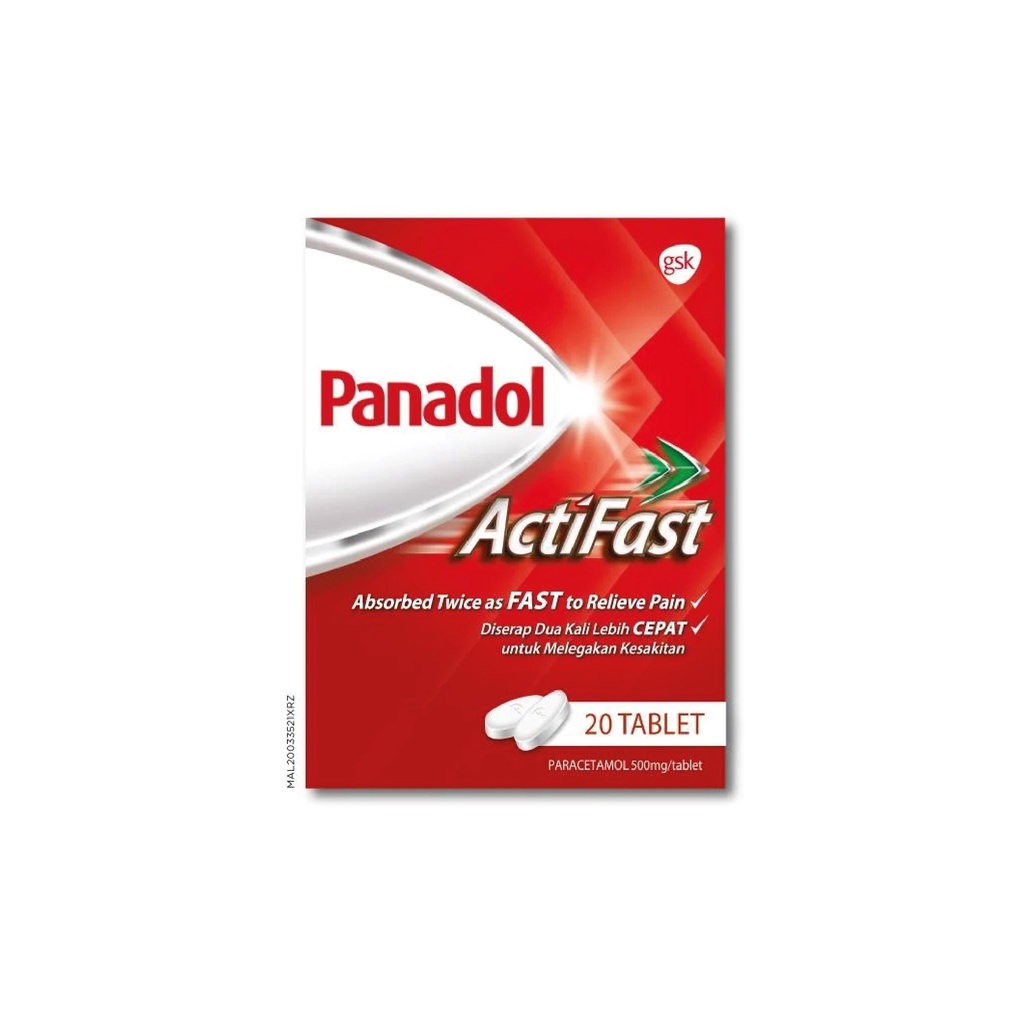 PANADOL ACTIFAST TABLET | Shopee Malaysia