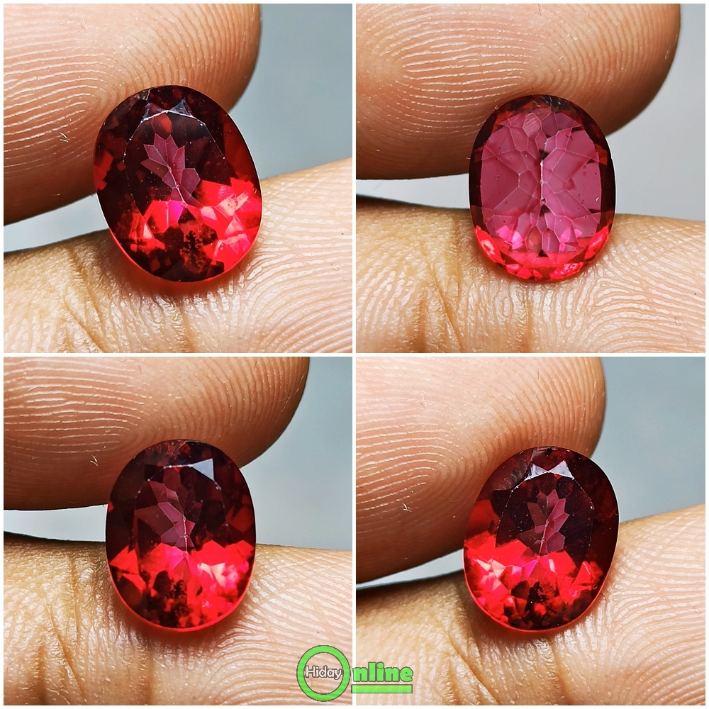 NATURAL RED TOPAZ AND TASBIH RUBY ZOISITE | Shopee Malaysia