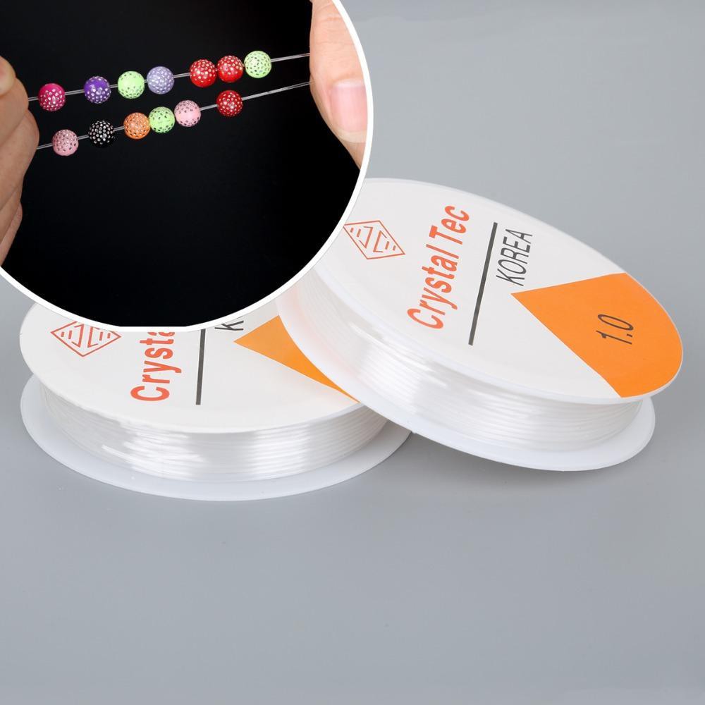 Crystal Transparent Strings for Beads Bracelets Only Elastic String ...