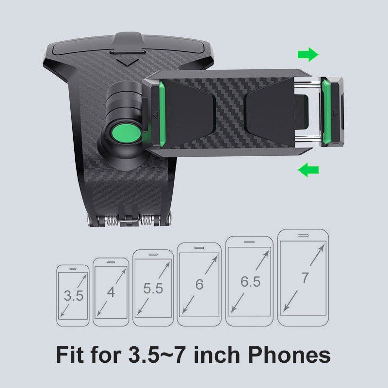 Multi Rotating Car Phone Holder Dashboard Phone Holder Multi Function ...