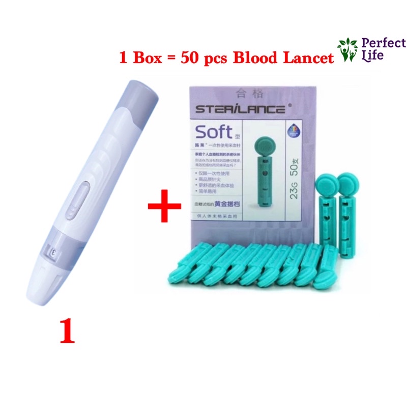 Blood Lancet 30g 28g 26g 23g 21g with Lancing Pen / Bekam | Shopee Malaysia
