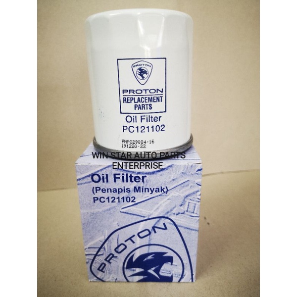 PROTON OIL FILTER ORIGINAL FOR WIRA SATRIA PUTRA WAJA PERDANA GEN2 ...