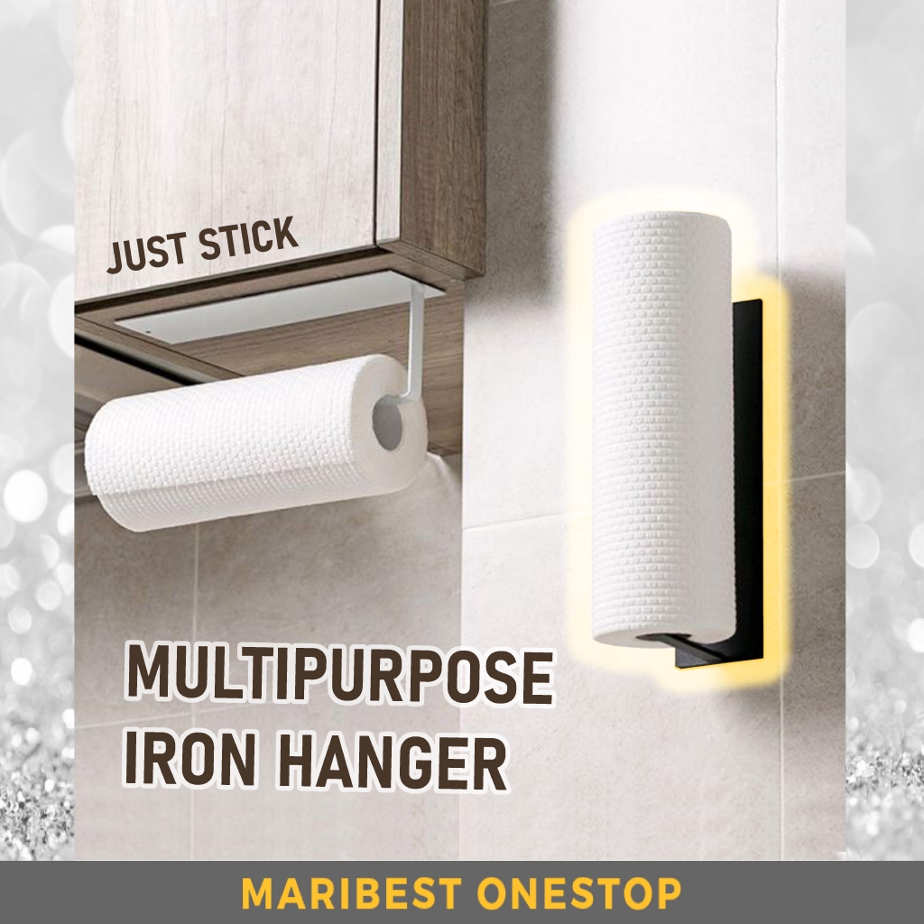 KITCHEN PAPER HOLDER TISSUE HOLDER SELF ADHESIVE TISSUE ROLL HANGER ...