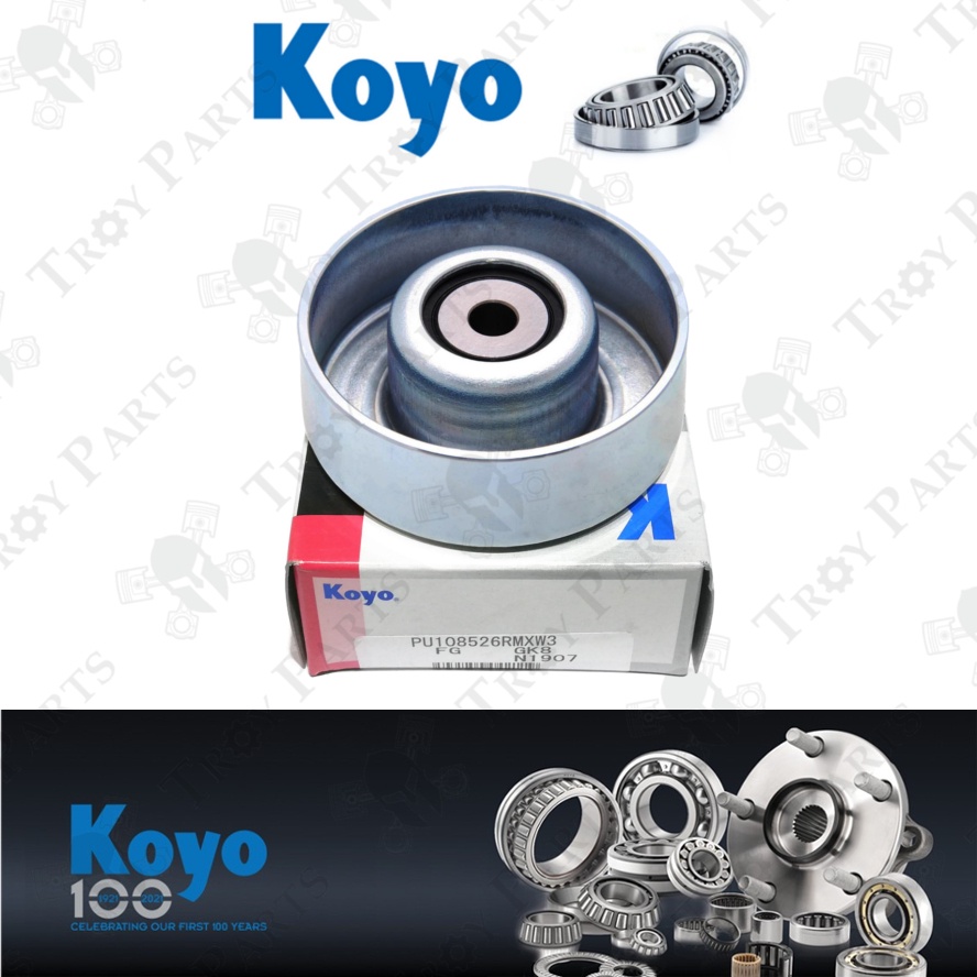 Original Koyo Fan Belt Tensioner Idler Pulley Bearing PU108526RMXW3 for Myvi 1.5 Lagi Best Alza ...