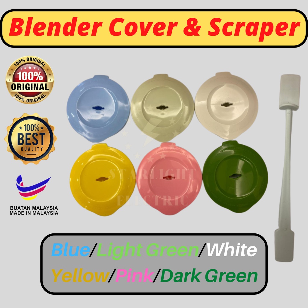 Multi Color Replacement Blender Jug Top Cover & Scraper(Blender Spoon ...