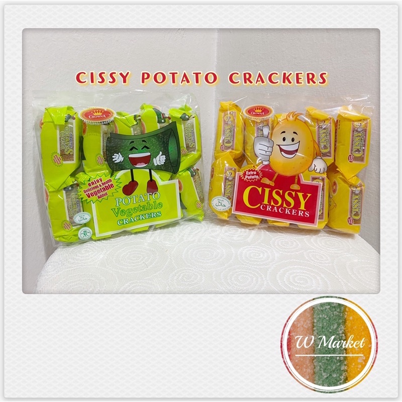 HALAL Crowna Cissy Potato Crackers (320g) | Shopee Malaysia