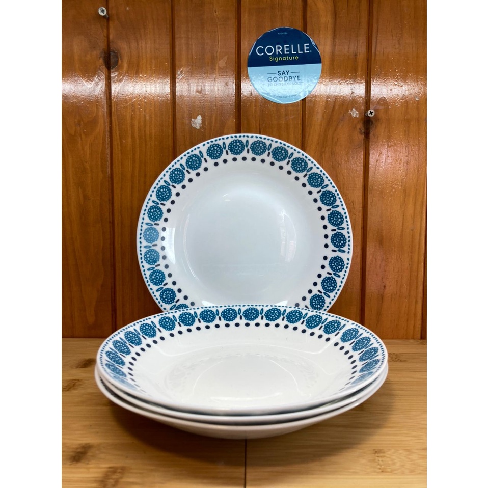 Corelle Azure (Meal Bowl 4pcs) | Shopee Malaysia