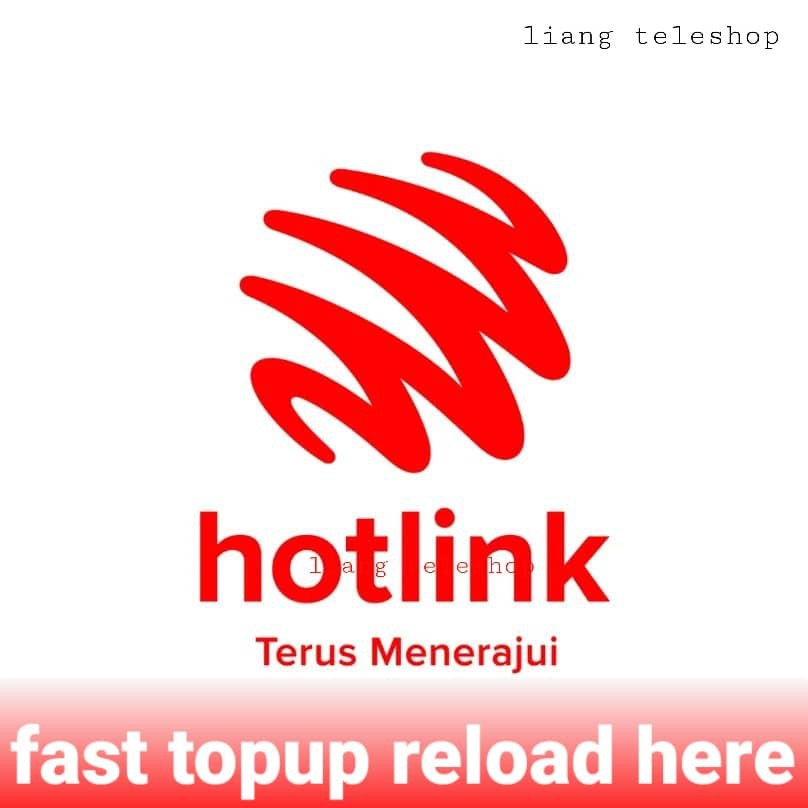 LIANG TELESHOP 3min Fast Direct Prepaid topup Hotlink maxis reload prepaid topup instant Prepaid ...