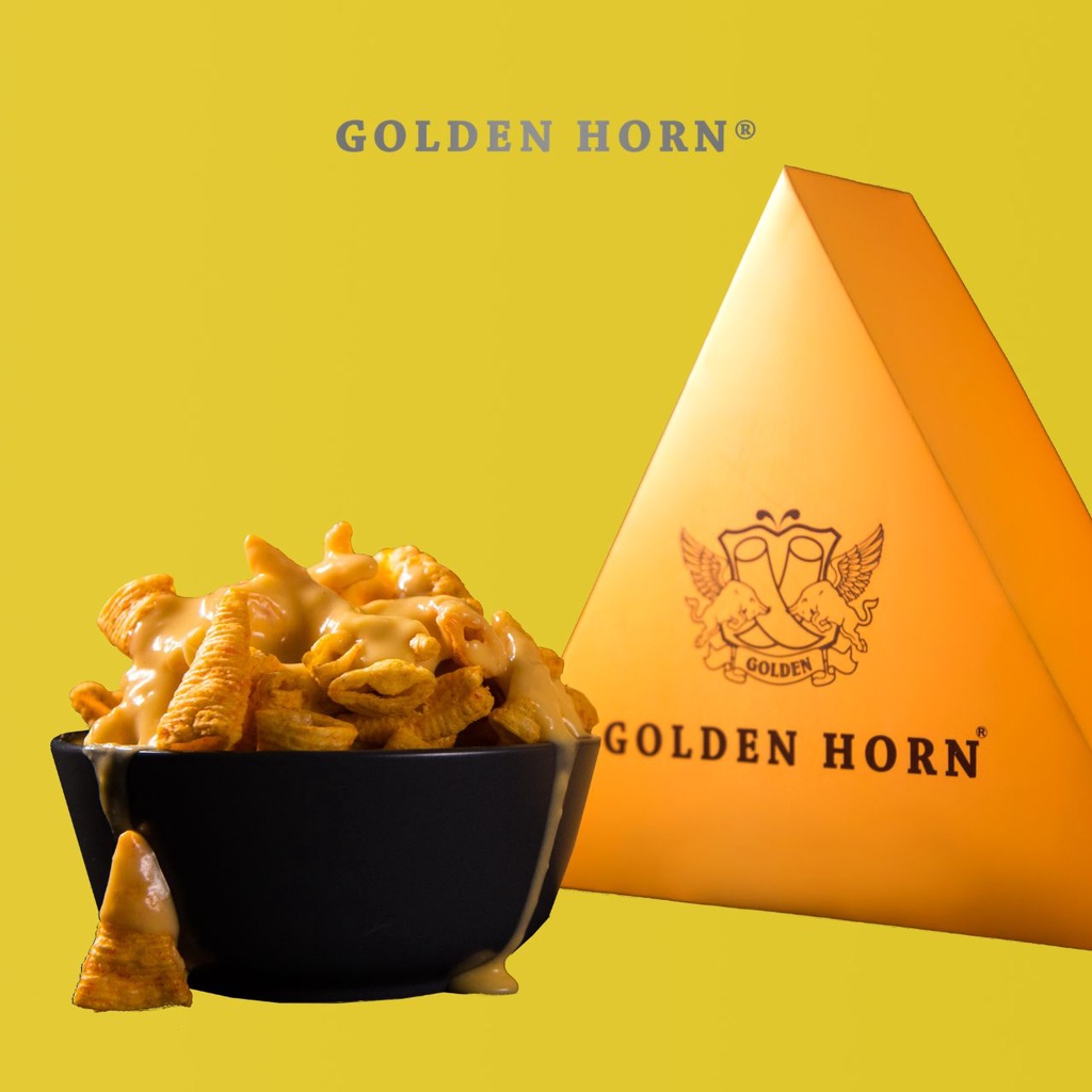 [ Halal & Vegan ] Original GOLDEN HORN Corn Snacks - Spicy Flavour With ...